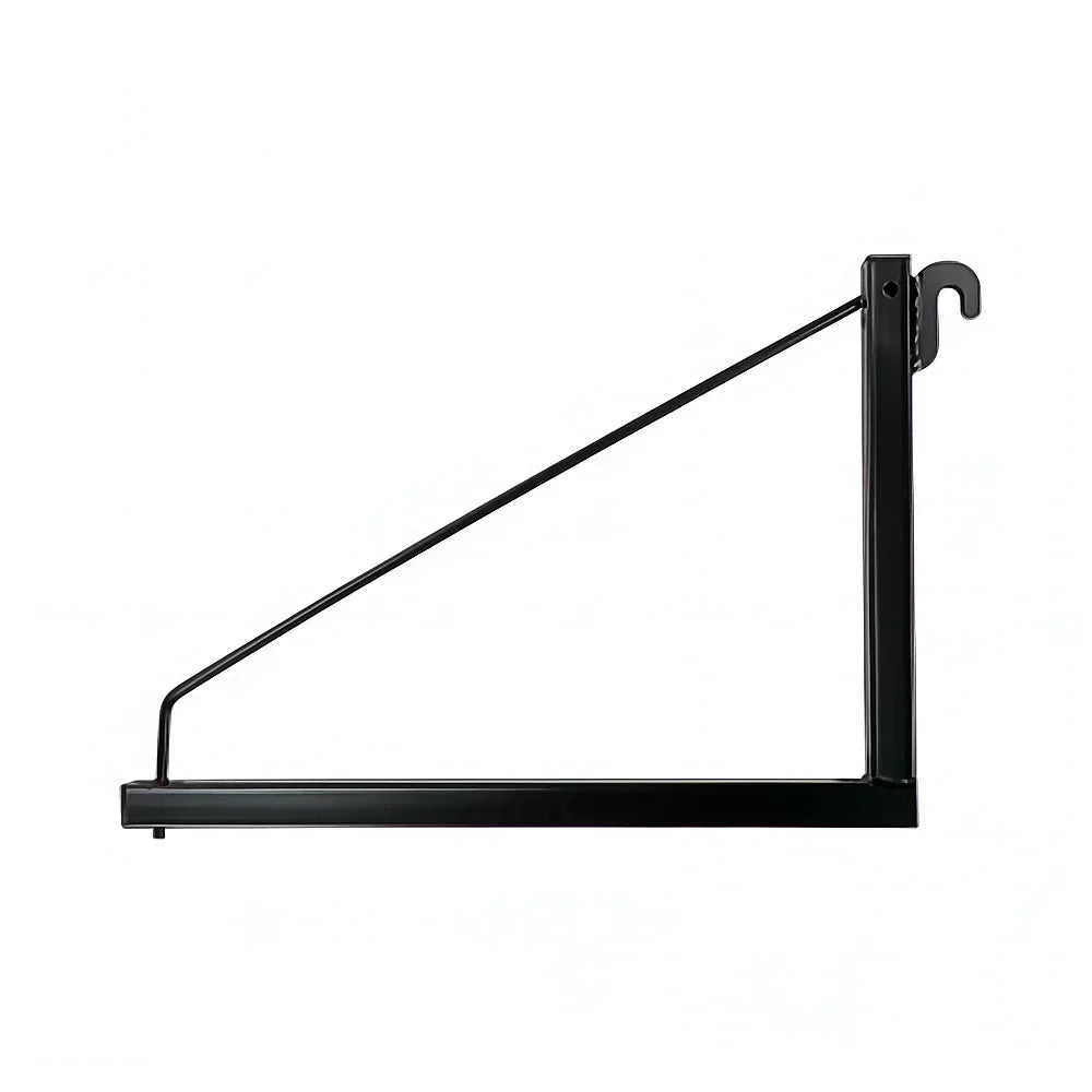 3 Pack - 1-Level Shipping Container Shelf Bracket with Hooks – Heavy-D ...