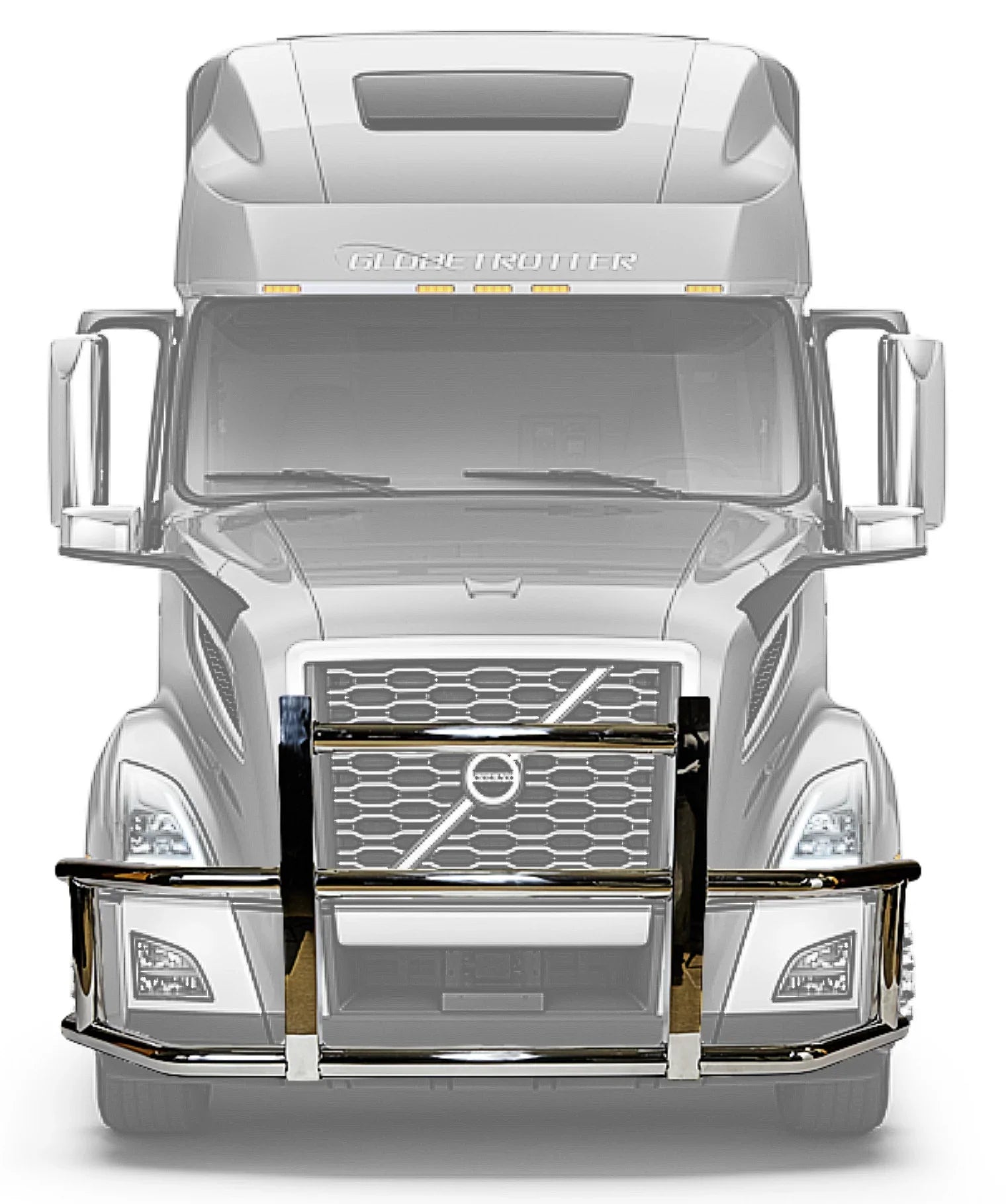 Volvo VNL Deer Guard | 2018+ | FleetRun FR-GARD266-1 | FleetRun Truck Parts